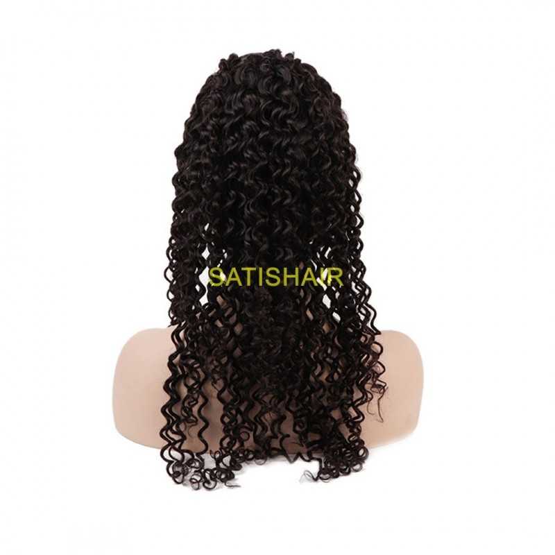 Frontal Lace Wigs DEEP couleur naturelle, cheveux soyeux et brillant ...